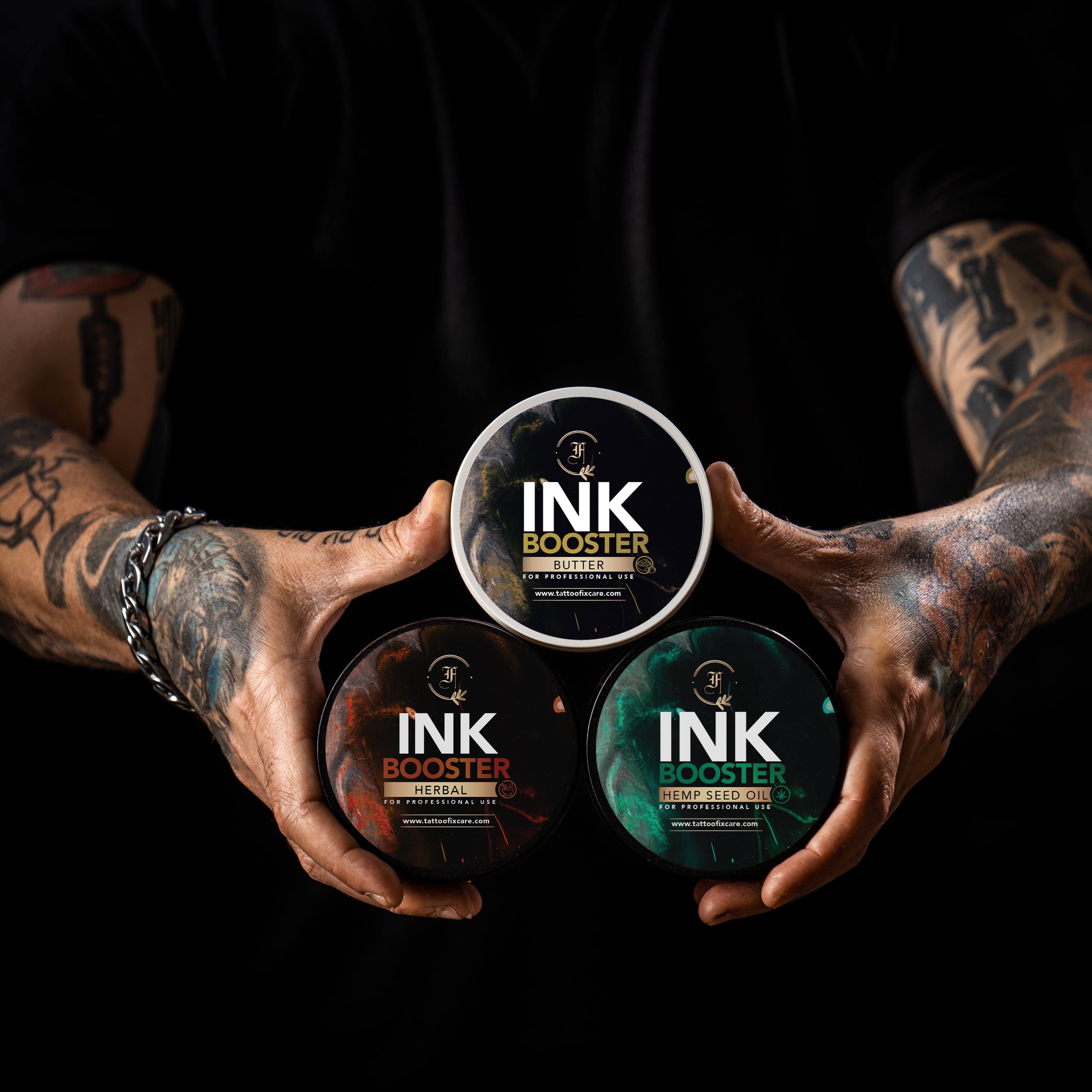 Ink Booster Trio - In a special price – Tattoo Fix Care